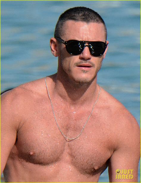 Luke Evans Speedo Leaves Nothing To The Imagination Photo Luke Evans Shirtless