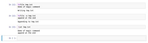 Magic Commands — Xeus Cling Documentation