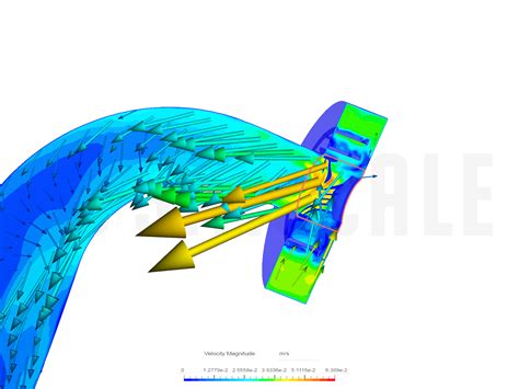 Tutorial Fluid Flow Simulation Through A Water Turbine By Cvvelkova Simscale