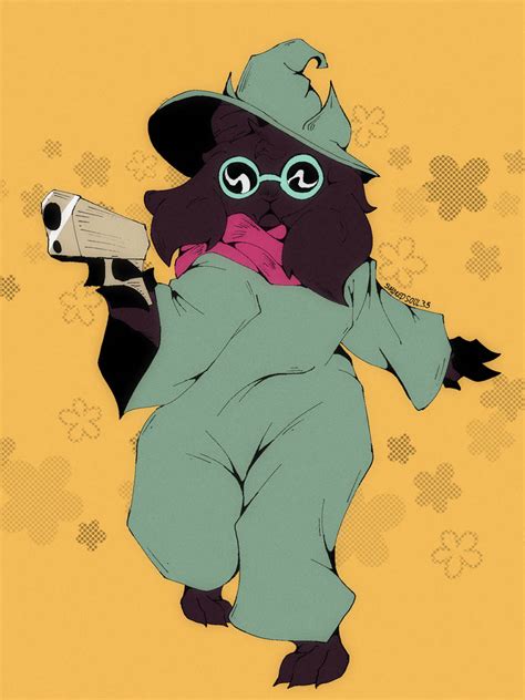 Ralsei With A Gun By Smokedsoul35 On Deviantart