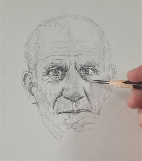 제가 미술에 빠지게한분 그려보고 있어요 Avdbs