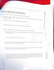 Structural Analysis Lewis Structures Molecular Geometry Course Hero