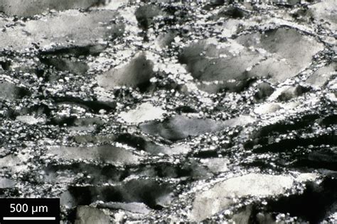 Subgrain Rotation Mica Poor Heavitree Quartzite Deformed At Greenschist Conditions With