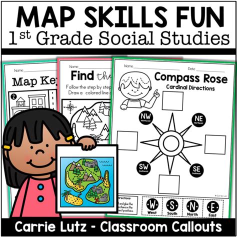 First Grade Map Skills Classroom Callouts