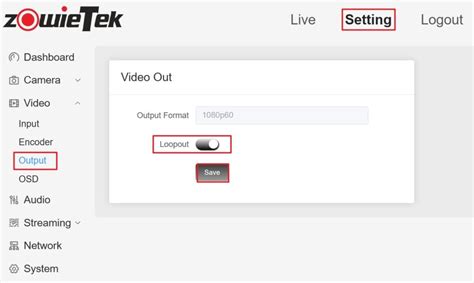 How To Switch HDMI Loop Out And Output Zowietek Electronics Ltd