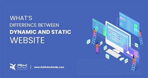Difference Between Dynamic And Static Website RK Infotech