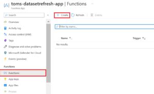 How To Refresh Power Bi Semantic Models Former Datasets Tables And Partitions With Azure