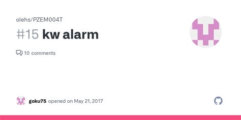 kw alarm · issue 15 · olehs pzem004t · github