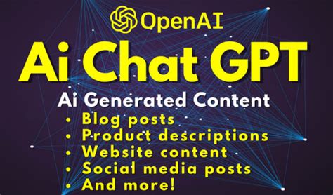 Be Your Chat Gpt3 Open Ai Chatgpt Blog Content Writer By Ucmanabbaci