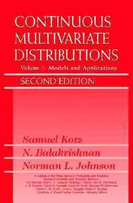 Continuous Multivariate Distributions Volume Models And Applications By Samuel Kotz Goodreads