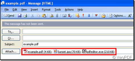 You Can Send A Pdf File As An Email To Your Friend By Use Of Verypdf Pdf Editor Verypdf