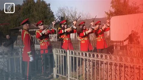 უკრაინაში დაღუპული მებრძოლების დაკრძალვა Youtube