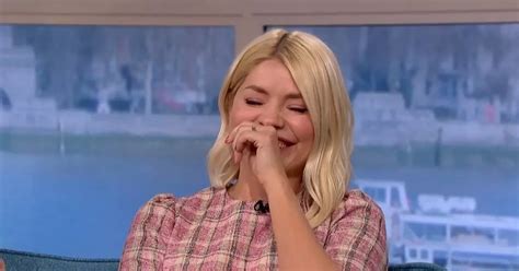 Holly Willoughby Told To Behave As She Loses It Seconds Into Orgasm Interview On Itv This