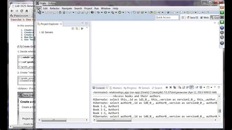 Grails Domain Relationship Topic 6 Groovy And Grails Course From