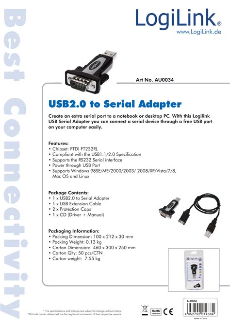 Logilink Usb Serial Adapter Driver Techssany