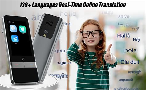 Amazon.com: Translator Device - Language Translation Device - Portable Real-time Translate ...