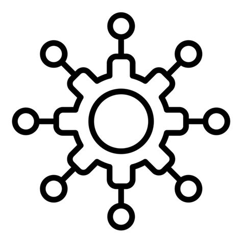 Premium Vector Network Integration Vector Illustration Style