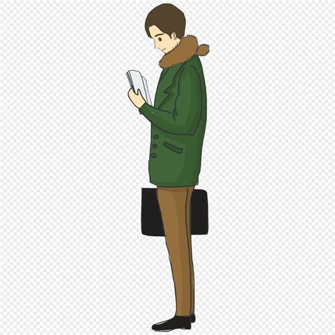 책 읽는 사람 Png 일러스트 무료 다운로드 Lovepik