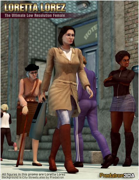 Loretta Lorez Daz 3d Loretta Lorez Daz 3d