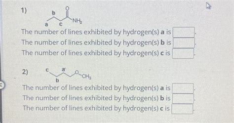 Solved Splitting Of A Signal In A Proton Nmr Spectrum Tells