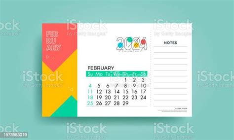 2024년 4월 일러스트레이션 벡터 데스크 캘린더 주간은 일요일에 화려하고 하얀 테마 스톡 일러스트레이션으로 시작됩니다 0명에 대한 스톡 벡터 아트 및 기타 이미지 Istock