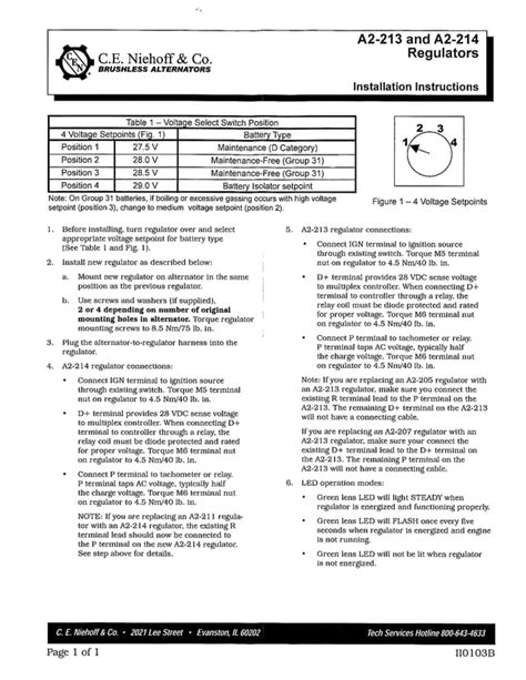 a2 214 installation instructions pdf
