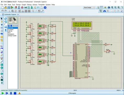 基于stm32六路ds18b20温度监测报警仿真设计 proteus仿真 程序） stm32f103温度检测报警 csdn博客