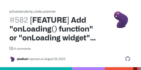 Feature Add Onloading Function Or Onloading Widget For The
