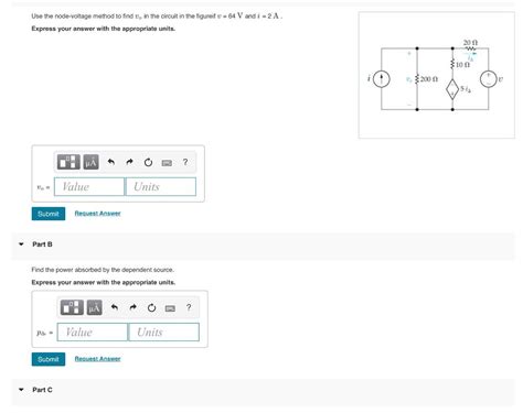 Solved Use The Node Voltage Method To Find V In The Circuit Chegg