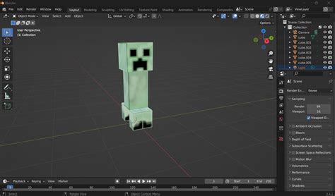 why is the blockbench model i imported into blender so blurry r