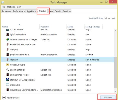 Cara Disable Enable Startup Di Windows 8 Kaito SaD