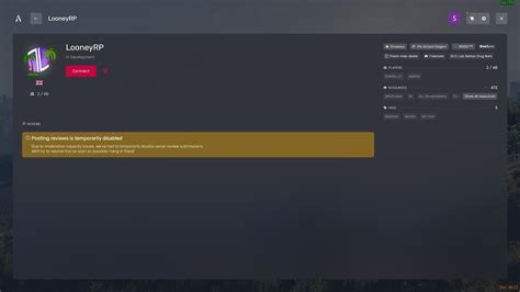 Server Review Temporarily Disabled Server Discussion Cfx Re Community