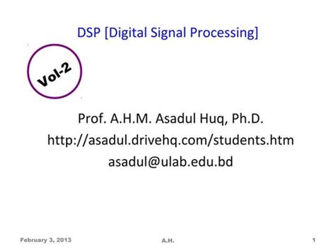 computing dft using matrix method ppt