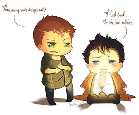 Cute Cass Supernatural Fan Art 23744620 Fanpop