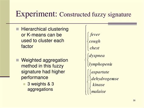 Ppt Constructing Fuzzy Signature Based On Medical Data Powerpoint Presentation Id516610