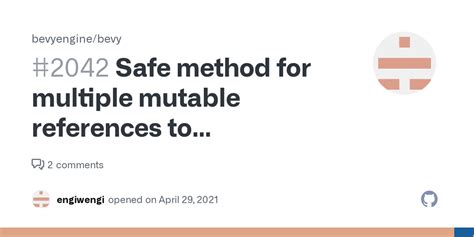 Safe Method For Multiple Mutable References To Components From Query