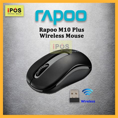 Rapoo M10 Plus Wireless Mouse Shopee Malaysia