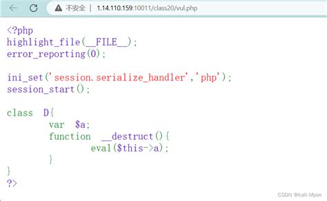 Session 反序列化漏洞 Csdn博客