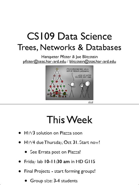 cs109 data science trees networks and databases pdf relational
