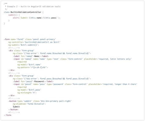 Validation And Error Handling In Angularjs Applications