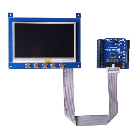 43 480x272 Display Shield With Resistive Touch For Arduino And Mbed