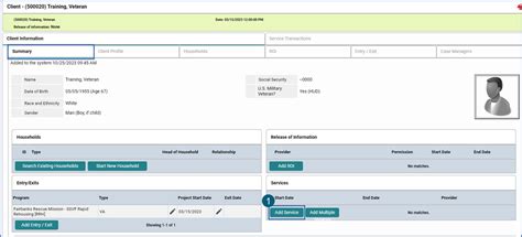 Data Entry How To Record Ssvf Services Alaska Institute Community
