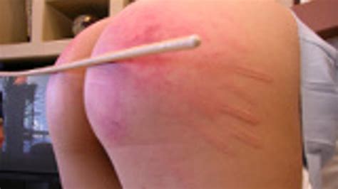 Touch Your Toes For Six Of The Best Leanna Is Caned Bare Bottom