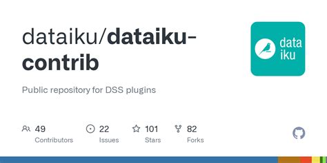 GitHub Dataiku Dataiku Contrib Public Repository For DSS Plugins