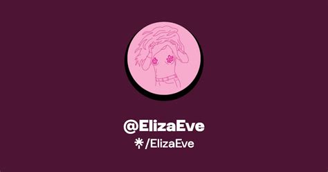 Elizaeve Instagram Facebook Tiktok Linktree