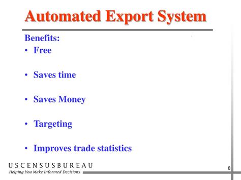 PPT Foreign Trade Regulations Mandatory Automated Export System
