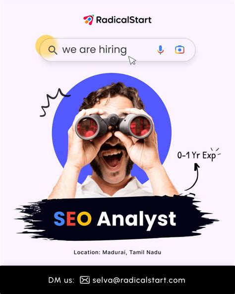 Selva Sundarapandian On Linkedin Seoanalyst Seojobs Seoexperts Freshersjob Hiringfreshers