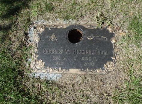 Charles William Higginbotham 1952 2000 Find A Grave Memorial