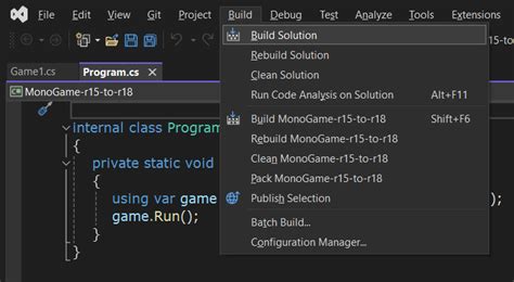 Visual Studio Aligned Menus The First Pixel