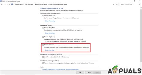 filter keys what are they and how to enable them